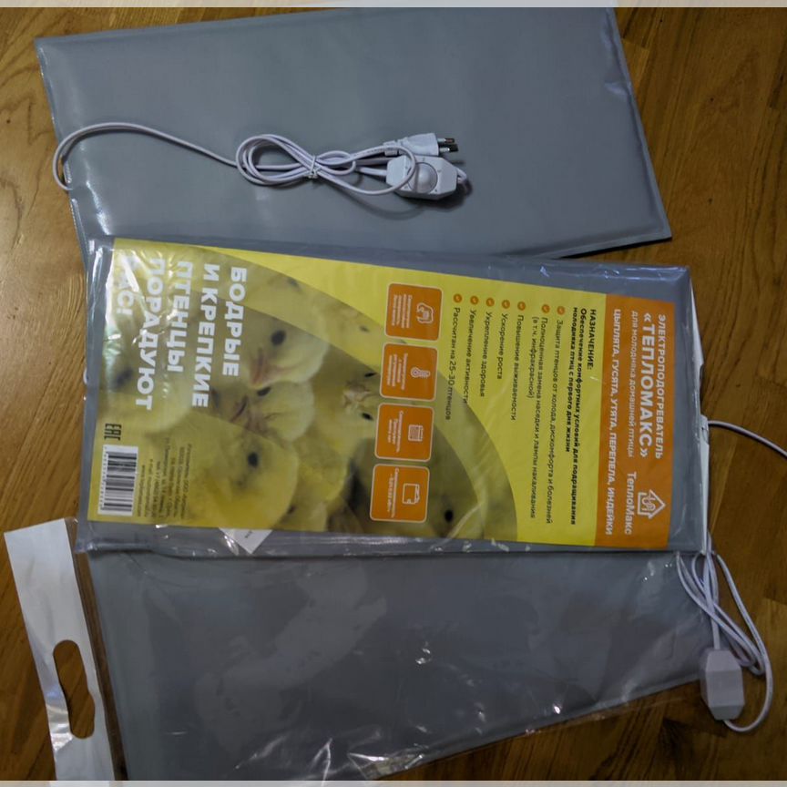 Коврик греющий-элект для цыплят