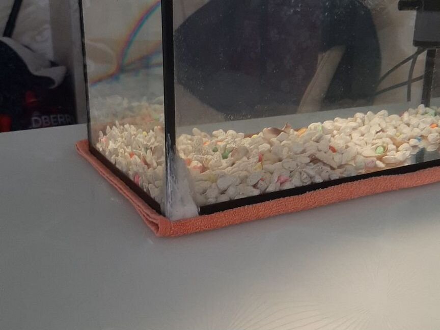 Аквариум водонагреватель фильтр мостик 2 черепашки