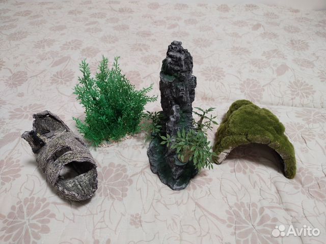 Декорации для аквариума функциональные