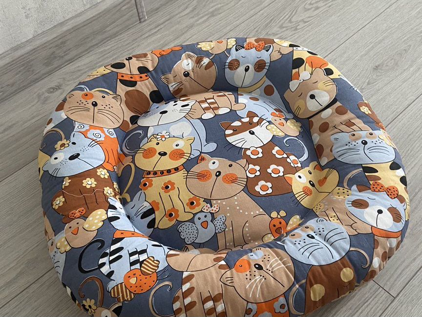 Лежанка для кошек и собак двусторонняя