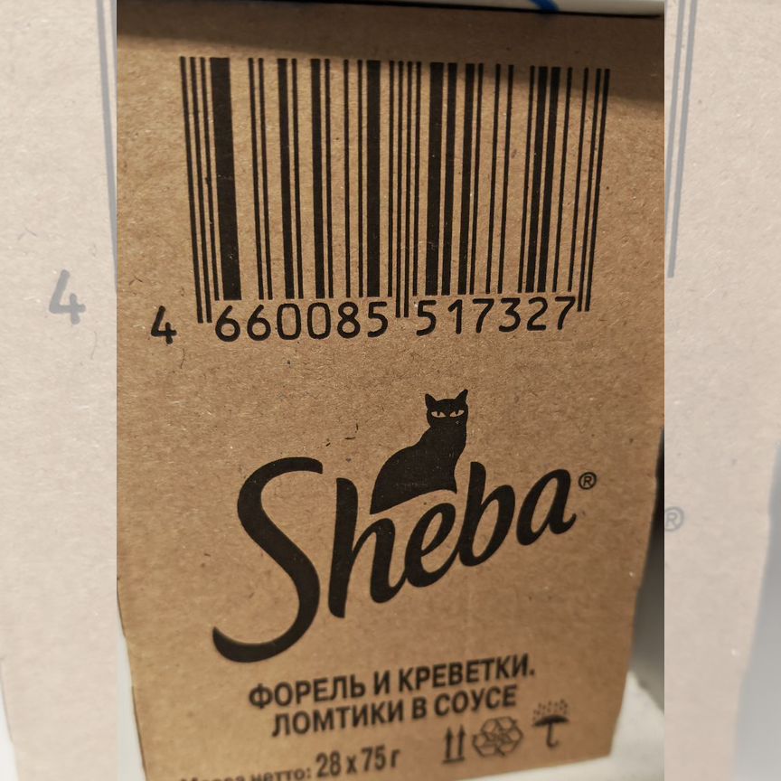 Корм для кошек sheba