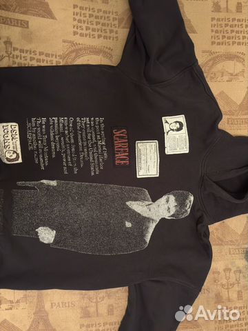 Худи dsm icons scarface tony montana купить в Москве по низкой цене с ...