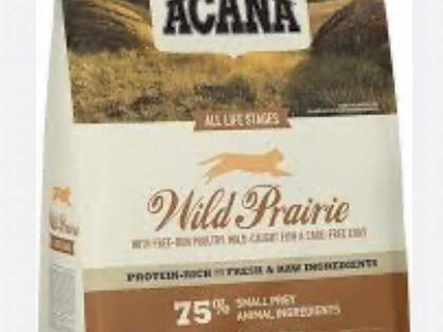 Acana wild prairie корм для кошек 3,5кг