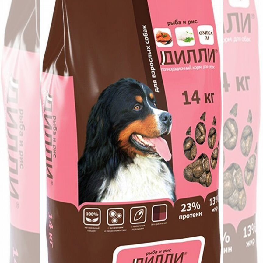 Корм для собак Дилли