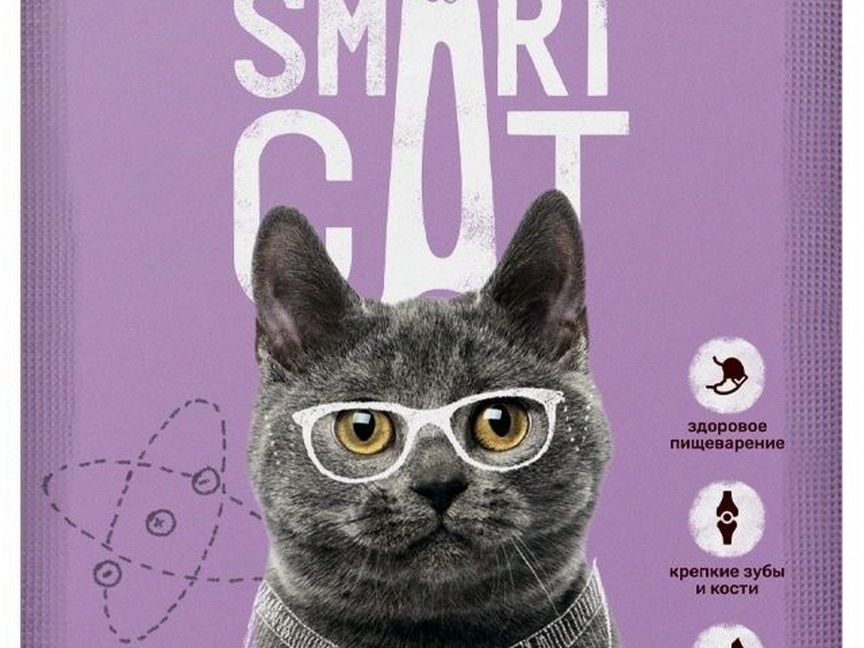 Smart Cat паучи для взрослых кошек и котят кусочки