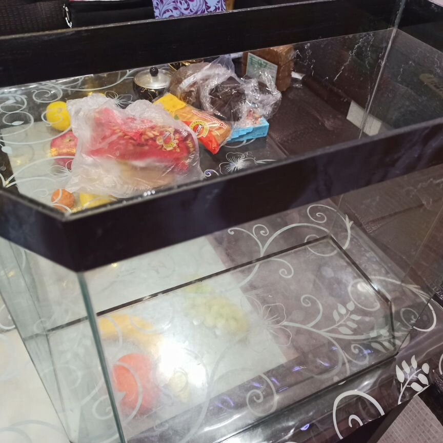 Аквариум панорамный на 35-40 литров