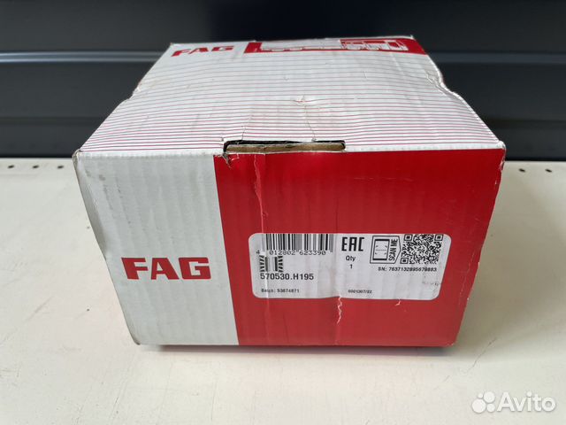 Подшипник ступицы SAF 88мм купить в Калининграде Fag 570530H195 | Авито