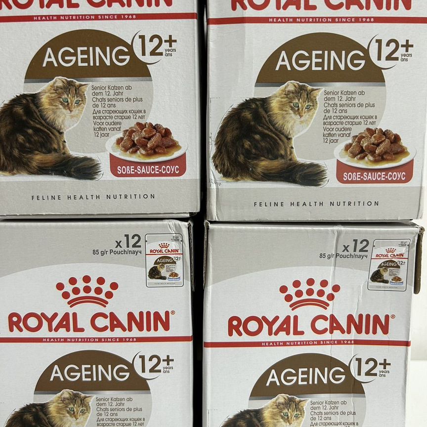 Влажный корм для стареющих кошек старше 12 лет