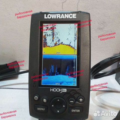 Эхолот lowrance hook 4x б/у купить в Санкт-Петербурге | Хобби и отдых ...