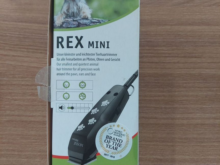 Машинка для стрижки животных Moser rex mini