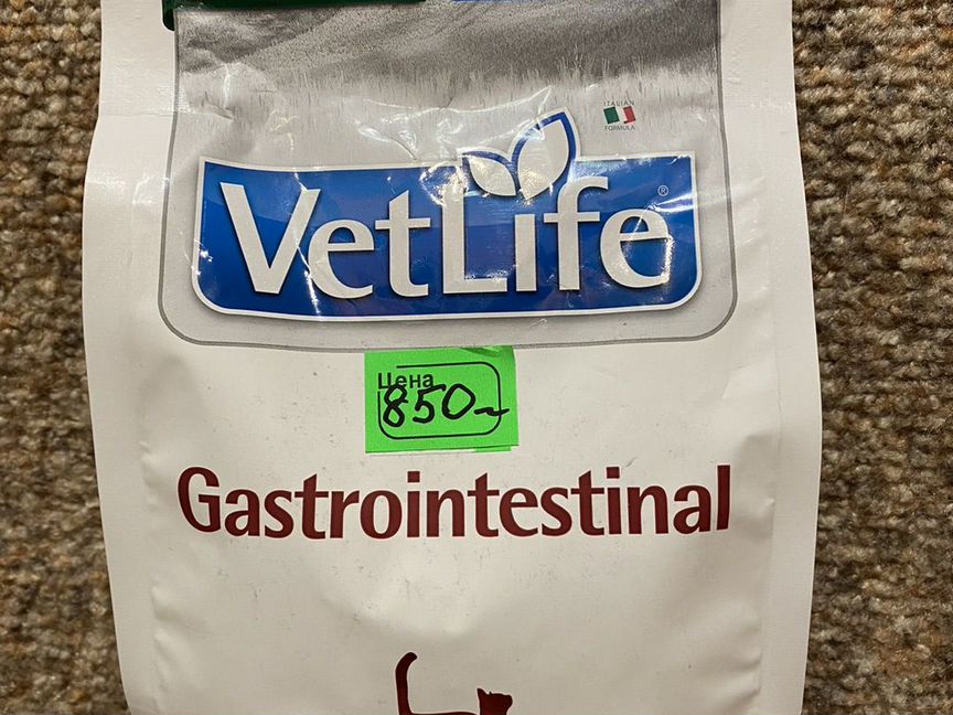 Корм для кошек Vetlife gastrointestinal 400г