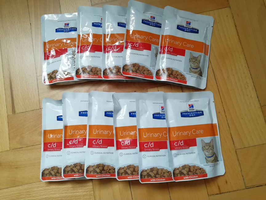 Корм для кошек лечебный Hill's C/D Urinary Stress