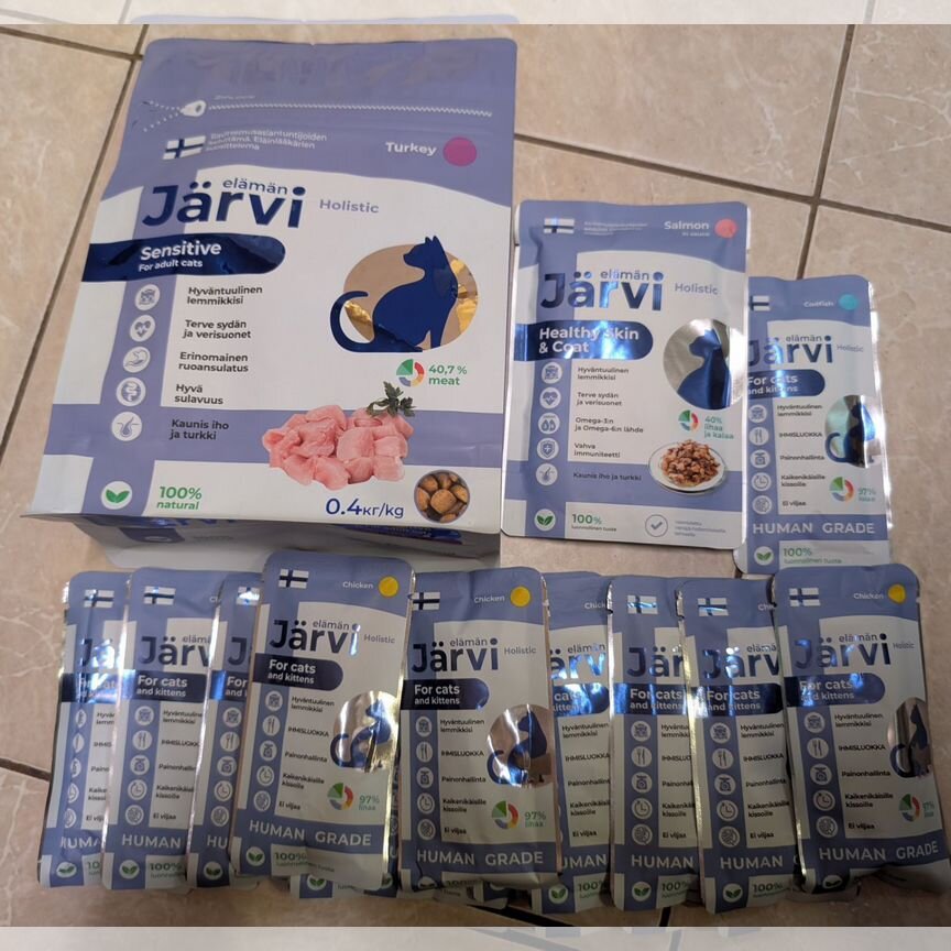 Корм для кошек Jarvi