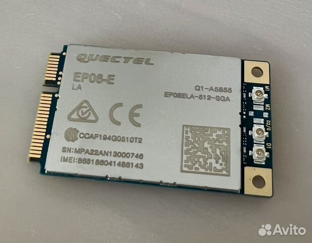Модем 4G Mini PCI-e Quectel EP06-E купить в Санкт-Петербурге с ...