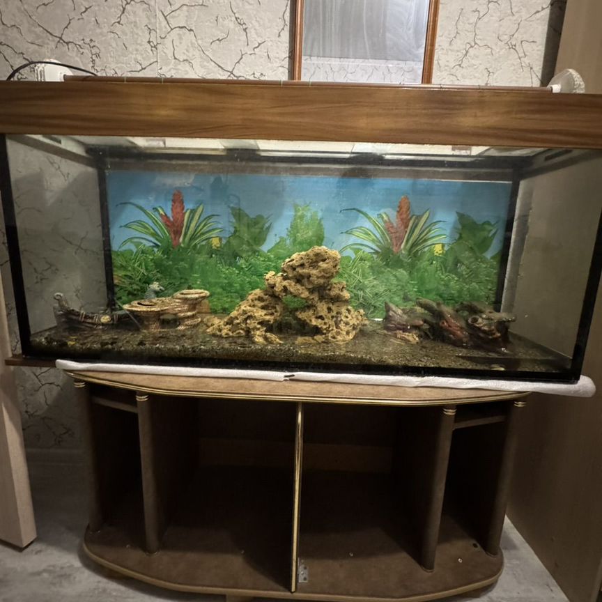 Аквариум с тумбой 300 литров