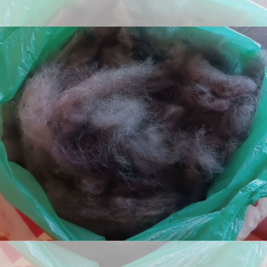 Собачий пух шерсть