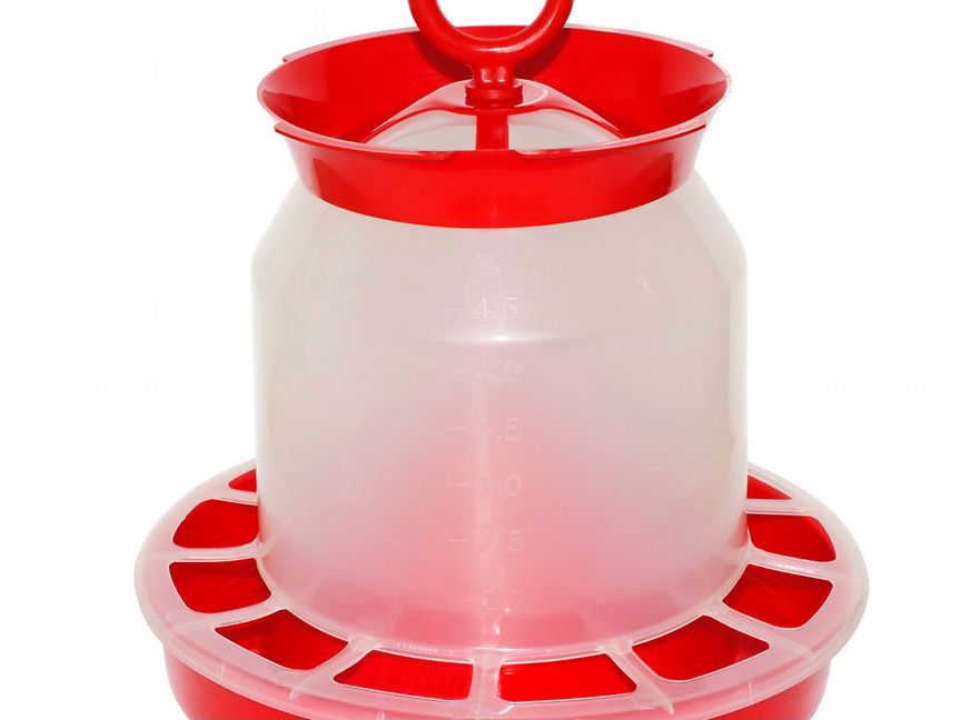 Кормушка для домашней птицы средняя (на 5кг корма)