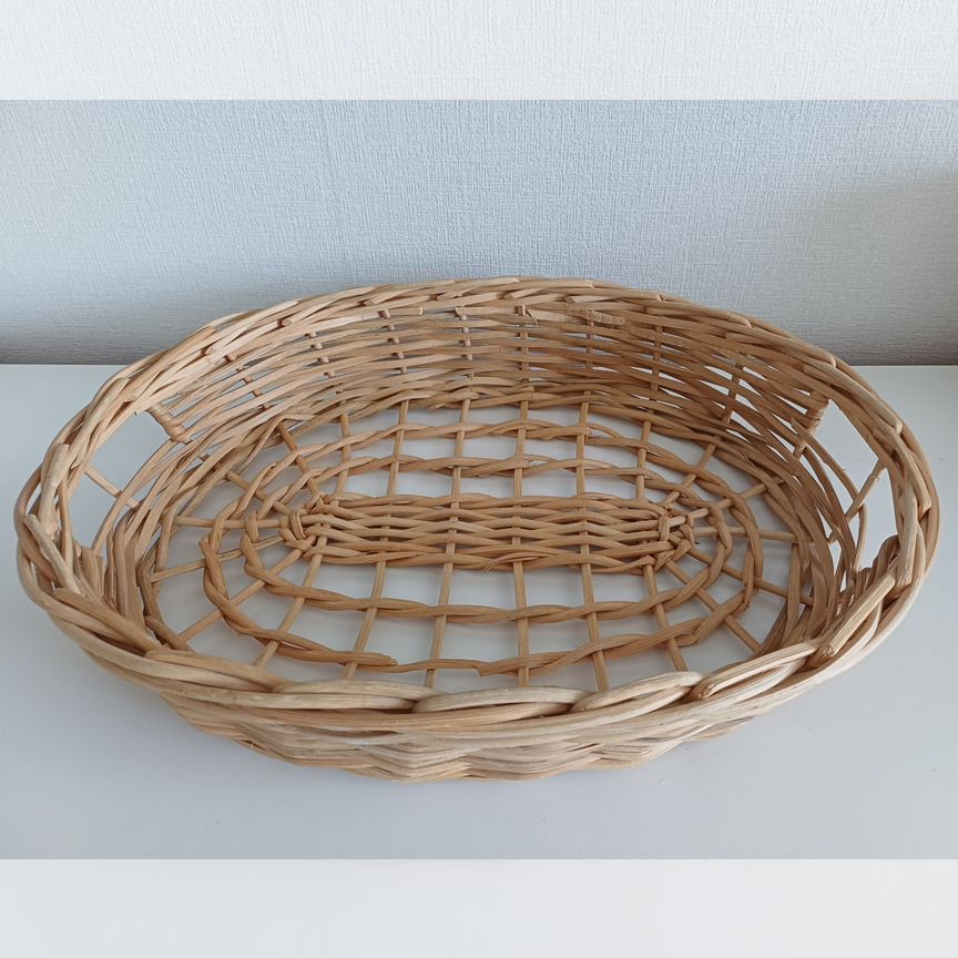 Корзина плетеная, лежанка для кота