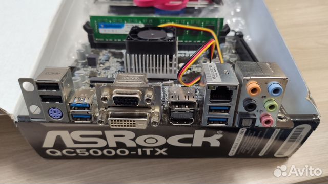 Материнская плата Mini Itx 8gb купить в Челябинске Электроника Авито