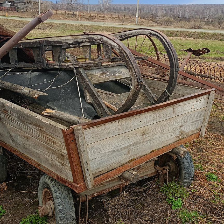Сани, телега, грабли конные