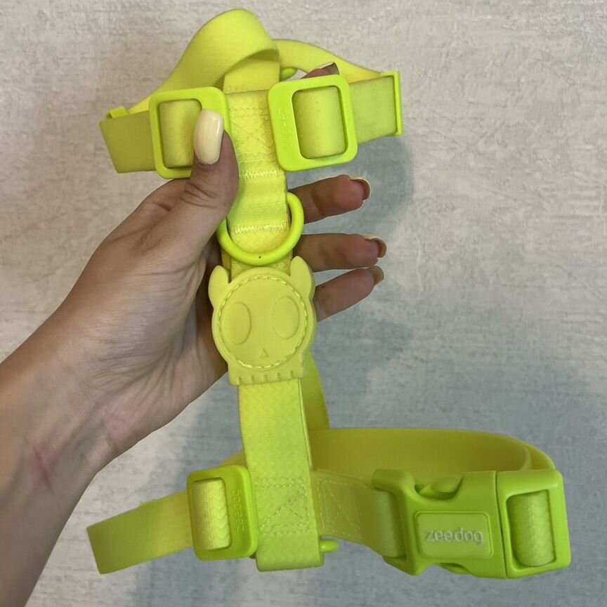Шлейка neopro lime Zee.Dog (салатовый / L)