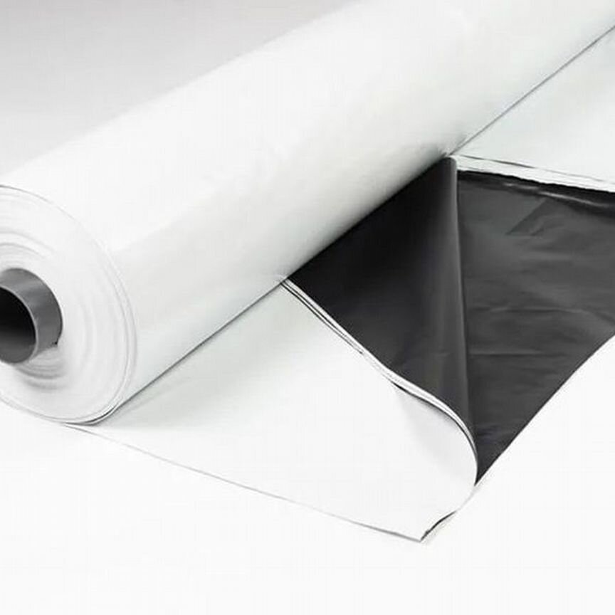 Силосная пленка черно-белая 18*50