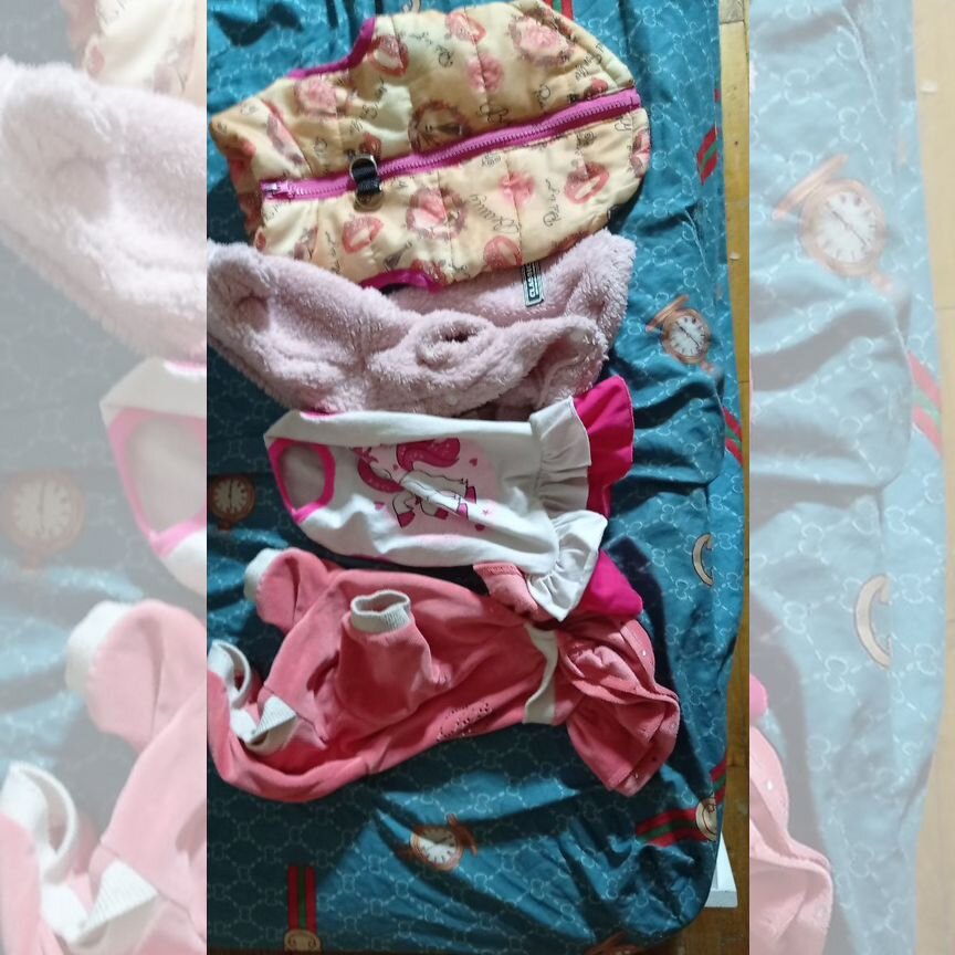 Одежда для маленьких собак пакетом