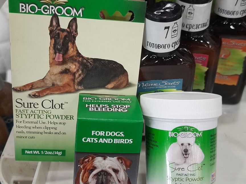 Кровоостанавливающая пудра Sure Clot Bio-Groom