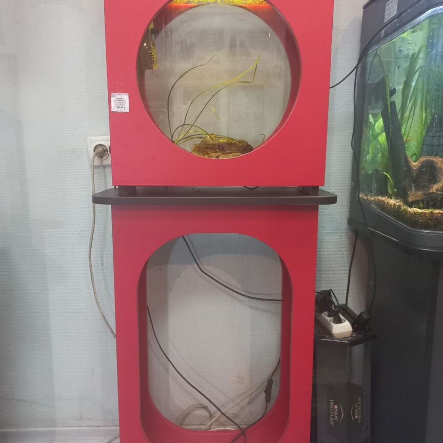 Аквариум Акваатлантис 24 л с тумбой