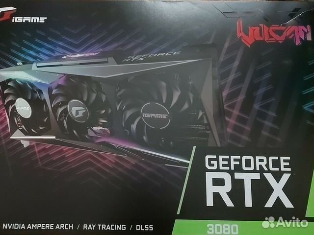 Видеокарта evga Colorful 3080 Vulcan 10G с экраном купить в Москве ...
