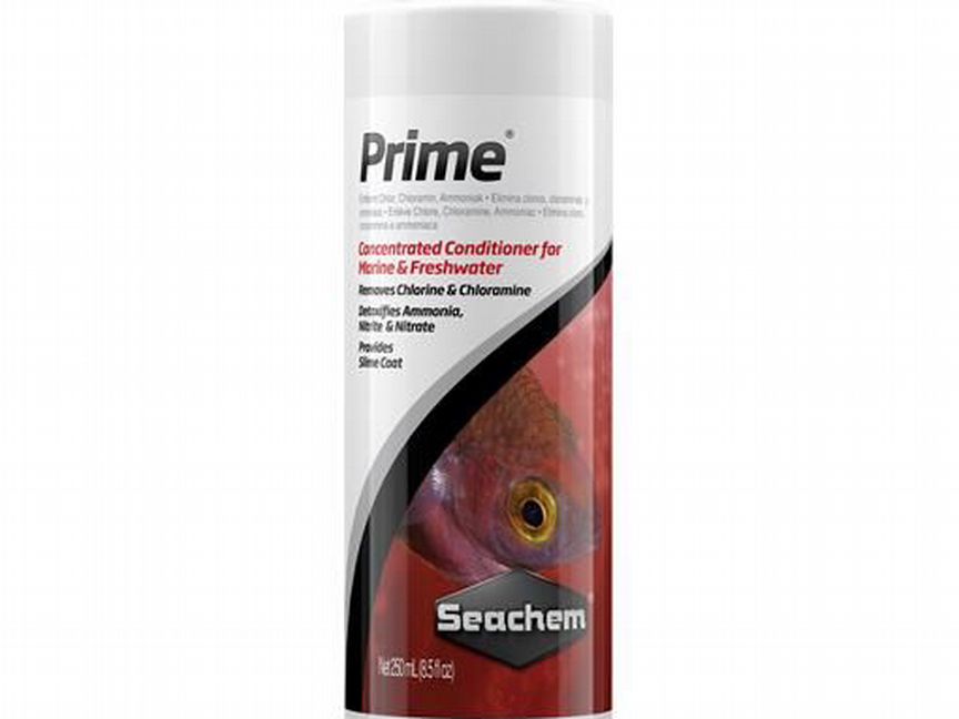 Seachem Prime 250мл средство для удаления хлора, а