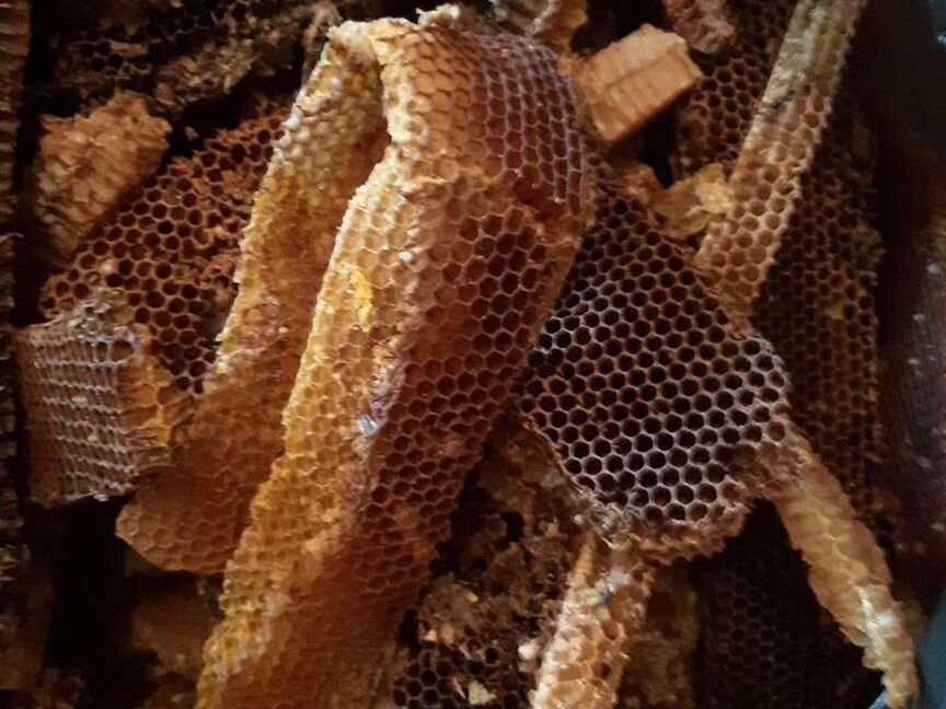 Вощина на перетопку