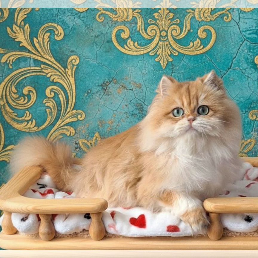 Британский длинношёрстный котёнок