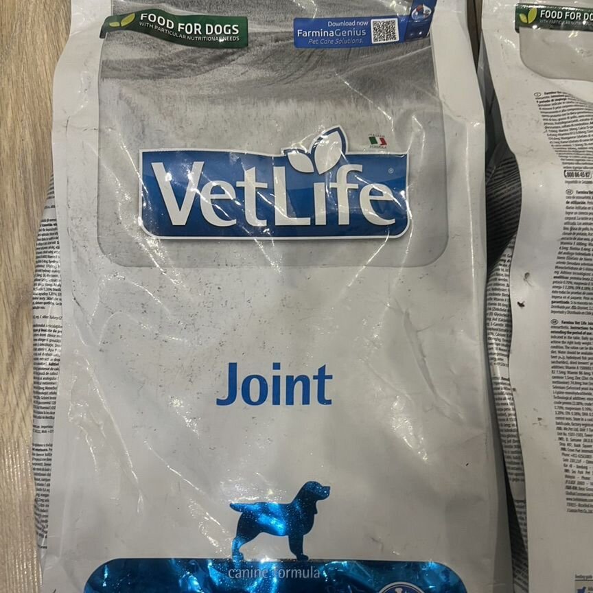 Farmina vet life для собак при забол суставов 2 кг