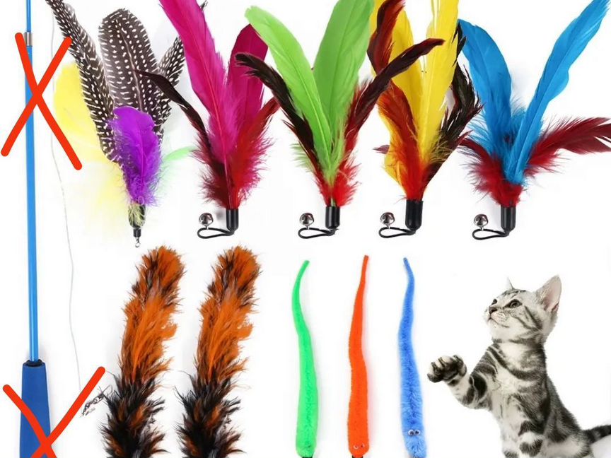 Игрушка для кота / Дразнилка для питомца