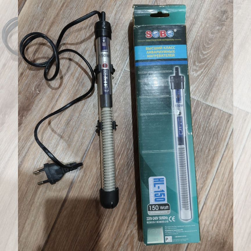 Обогреватель для аквариума sobo 150w