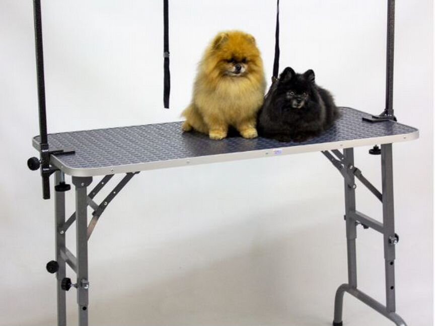 Стол для груминга с П-держателем + ринговки