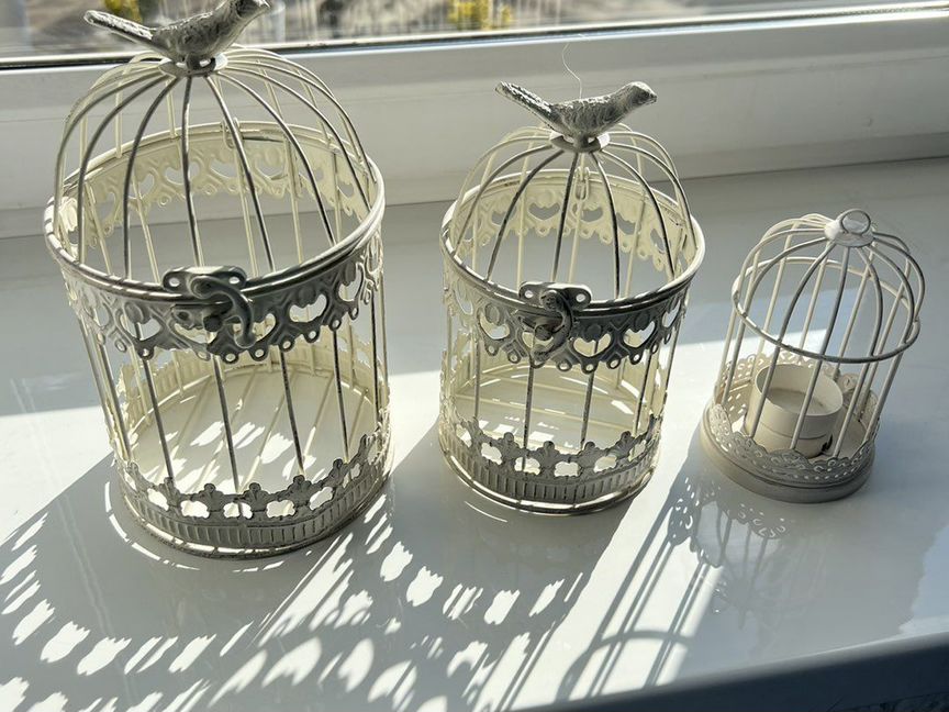 Декоротивные клетки для птиц