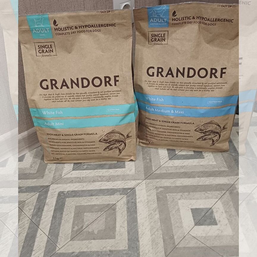 Сухой корм для собак grandorf 3 кг