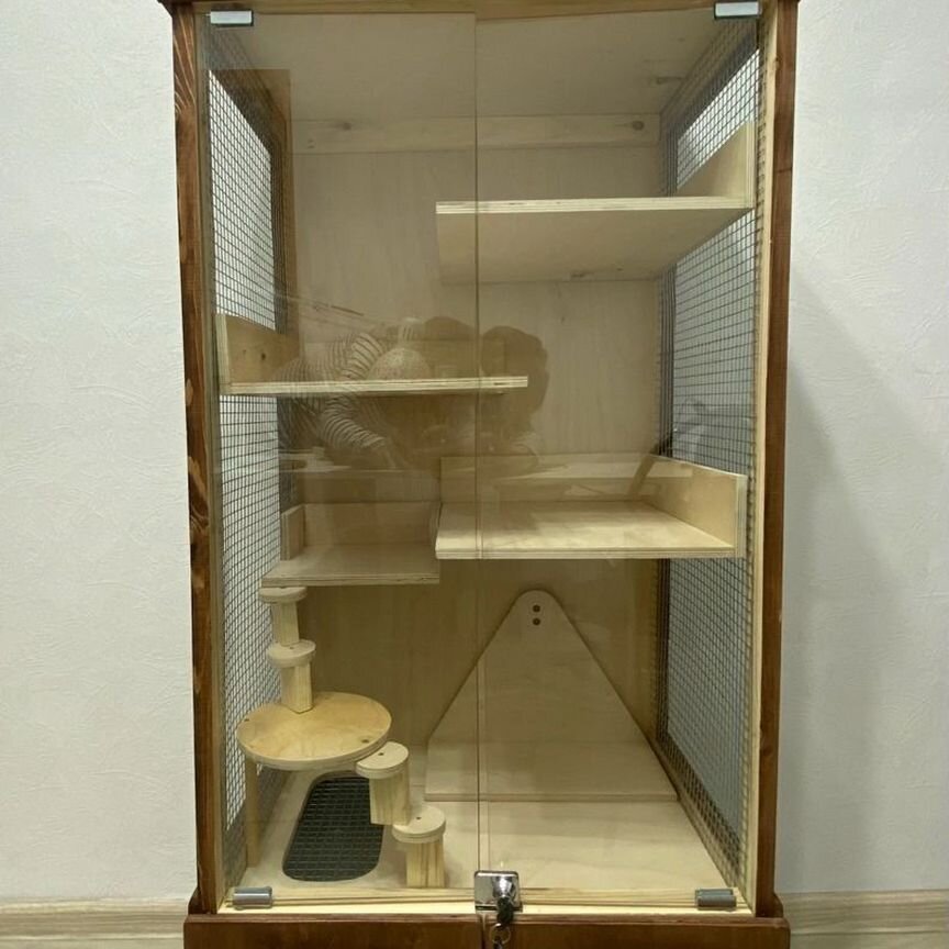 Витрина для шиншилл на заказ