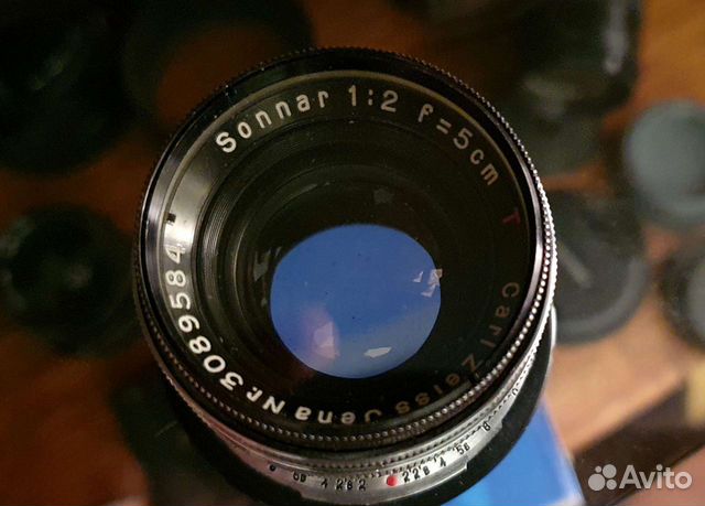 Carl Zeiss Sonnar 50/2 T купить в Санкт-Петербурге | Электроника | Авито