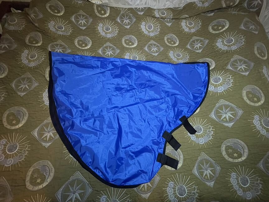 Капор для лошади дождевой на хлопке. Новый