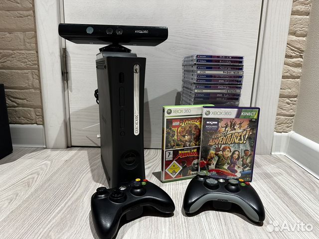 Xbox 360 FAT 120 GB, Kinect, 2 геймпада купить во Владивостоке ...