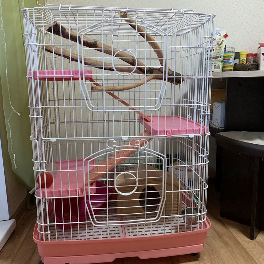 Клетка для грызунов большая
