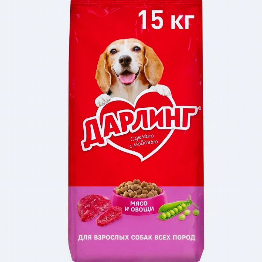 Корм Дарлинг сухой и влажный для собак и кошек