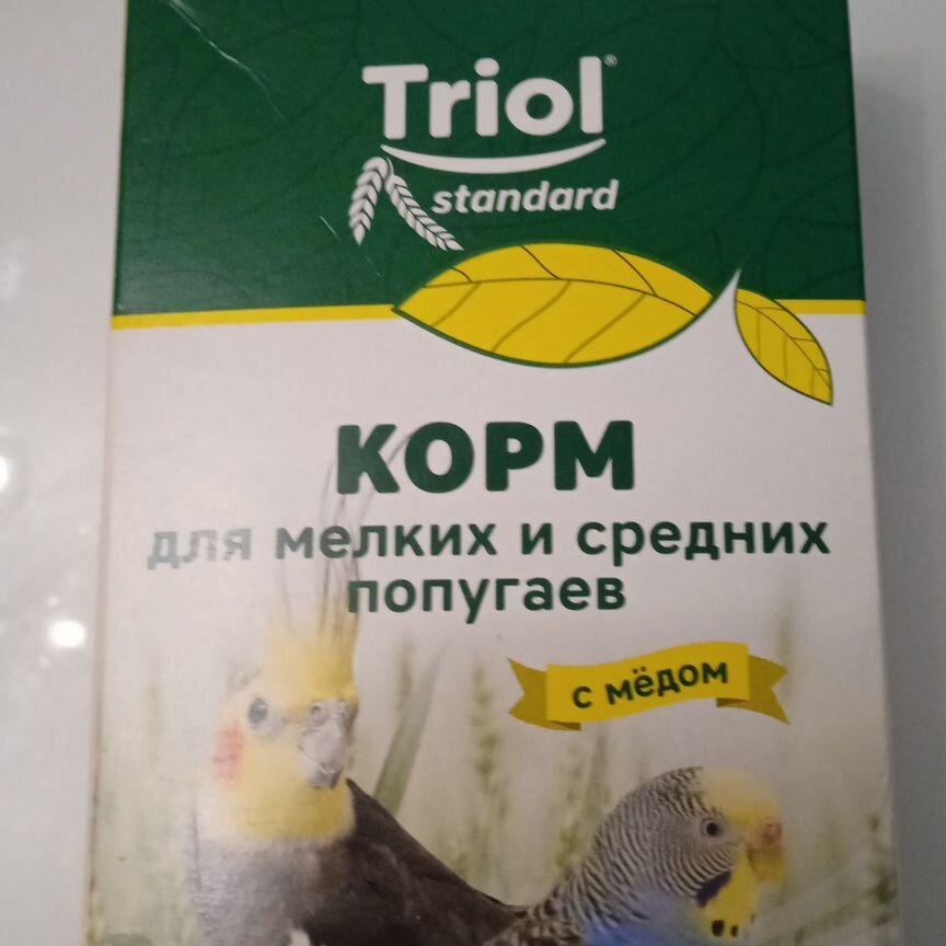 Корм для мелких и средних попугаев