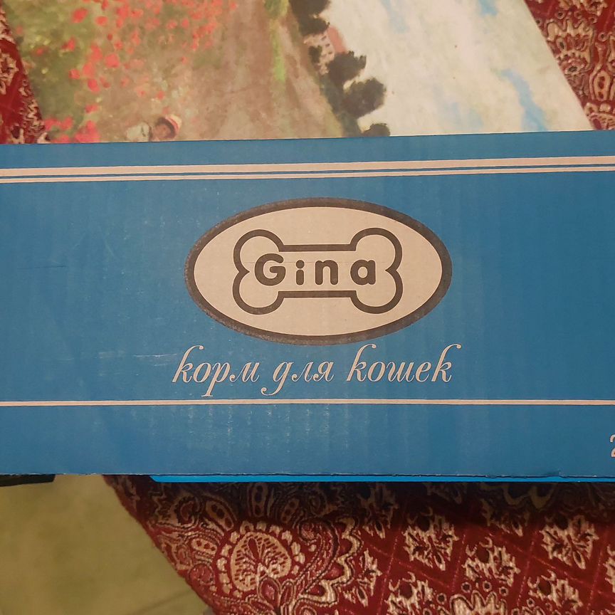 Gina корм для кошек тайланд