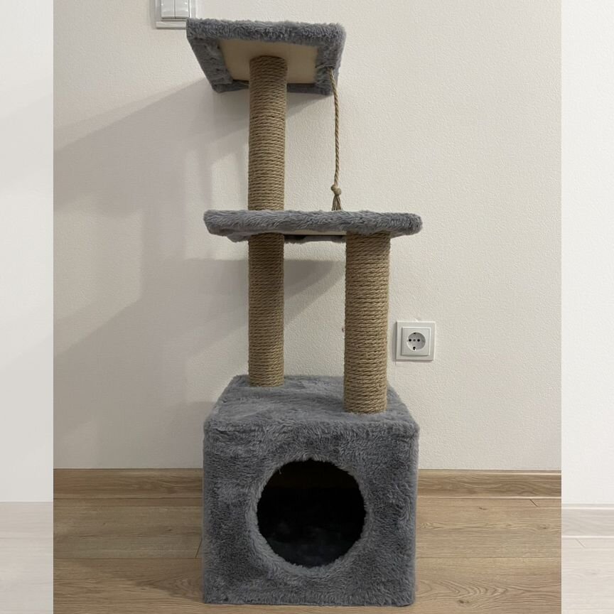 Домик для кошки, когтеточка