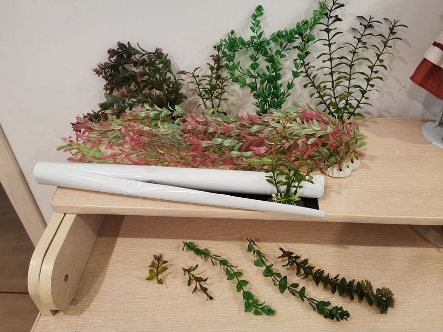 Растения для аквариума искусственные
