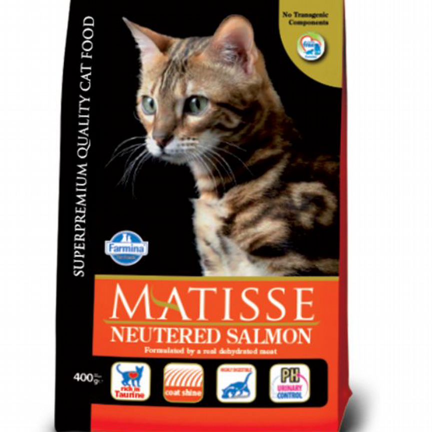 Корм для кошек Farmina Matisse NeuteredSalmon10kg
